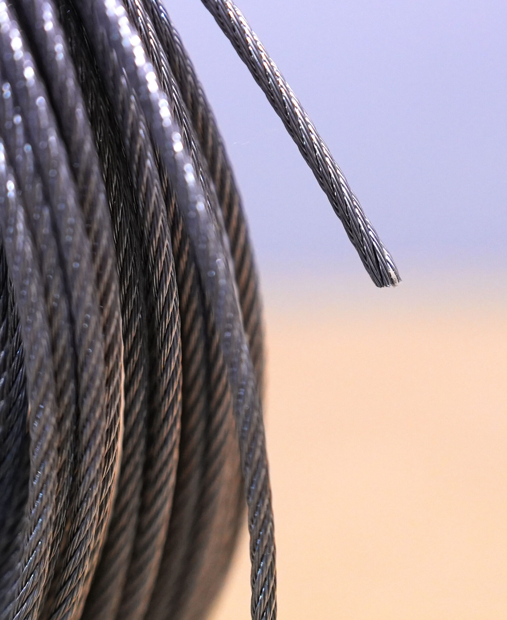 Câble en acier inox